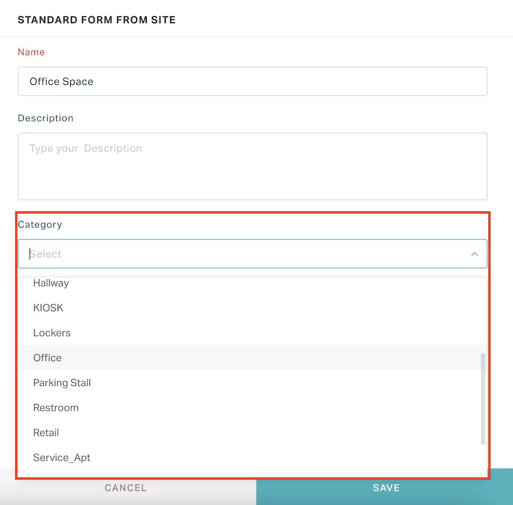 Tagging Space Categories | Facilio Documentation